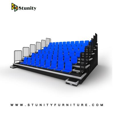 China OEM ODM Retractable Bleacher System For Outdoor Gym for sale