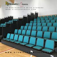 China OEM Fixed Telescopic Seating Platform For International Exhibition for sale