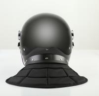 China ABS Shell Mexico Police Riot Helmet With Extended Neck Protector S / M / L Size for sale