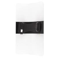 China Transparent PC Material Police Riot Shield , Handhold Law Enforcement Shield for sale