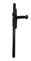 China PC Material Tonfa T Shaped Baton Police Defense Stick For Riot Control for sale