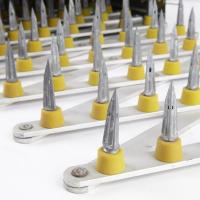China 8 Meter Metal Police Tire Deflation Devices , Roadblock Spike Strips For Vehicles for sale