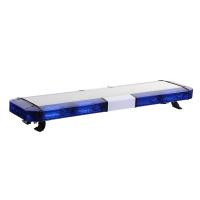China Blue Led Light Bars For Emergency Vehicles , Police Warning Lights Aluminum Frame for sale