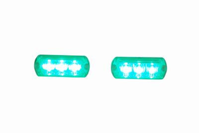 China 3W Green Emergency Warning LED Light Head For Ambulance And Fire Truck for sale