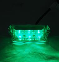 China 3W Green Emergency Warning LED Light Head For Ambulance And Fire Truck for sale
