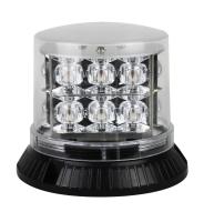 China 3W LED Red Emergency Vehicle Beacon Light Weatherproof With 6 Flash Mode for sale