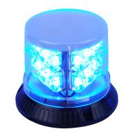 China Powerful Blue Police Beacon Light , PC Shell LED Warning Beacons For Vehicles for sale