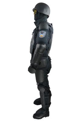 China 120J Impact Resist Anti Riot Suit / Police Protective Clothing With Half Finger Gloves for sale