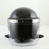 China Black ABS Anti Riot Helmet with Suspension System for  Police & Army FBK for sale