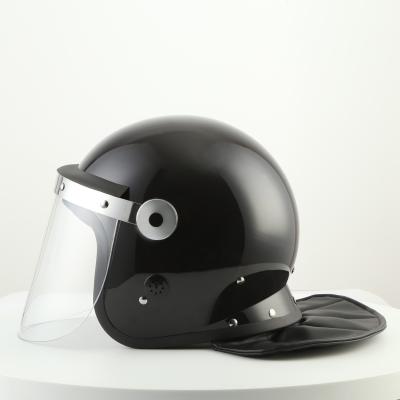 China Riot Helmet With Visor And PU Neck Protection , Police Tactical Helmet for sale