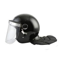 China Tactical Riot Helmet With Gas Mask Hook , Military Helmet With Face Shield for sale