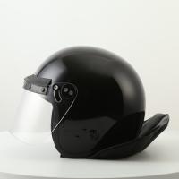 China Black Anti Riot Helmet With Face Shield Short Visor For Russian Police and Army for sale