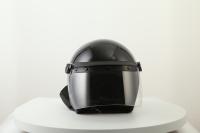 China Black Anti Riot Helmet With Face Shield Short Visor For Russian Police and Army for sale
