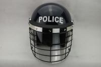 China PC Visor Anti Riot Helmet With Metal Grid , Tactical Helmet With Face Shield for sale