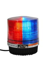 China Red And Blue Police Beacon Light Magnet Fixation, Led Rotating Beacon Lights for sale