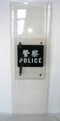 China Military Defense Interlocking Anti Riot Shield , Tactical Polycarbonate Riot Shield for sale
