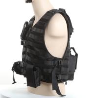 China Molle System Police Safety Equipment Swat Tactical Vest With Flexible Pouches for sale