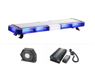 China Waterproof Warning Emergency LED Light Bar With Speaker & 100W Siren for sale