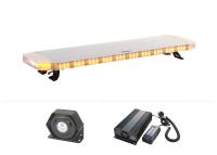 China Roof Mounted Amber LED Light Bar For Police / Ambulance / Firefighter Vehicles for sale