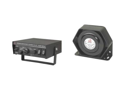 China PHASER Tone Police Pa Speaker Siren Horn , Electronic Loud Car Warning Alarm for sale
