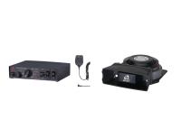 China 5 Tones Police Electronic Police Siren Amplifier Siren Alarm With 100W Flat Speaker for sale