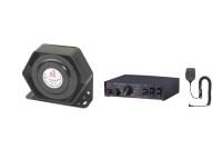 China Loud Warning Police Siren Speaker PA System , Emergency Electronic Siren Amplifier for sale