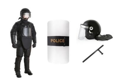 China Police Military Bulletproof Riot Gear Equipment Full Body Armor For Protection for sale