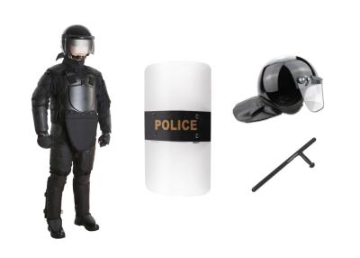 China Security Anti Riot Police Outfit / Tactical Body Armor Suit Heavily Protected FV-2 Level for sale
