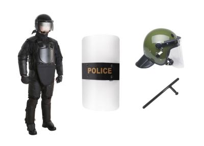 China Tactical Anti Riot Suit Gear Clothing , Riot Control Equipment GA420-2008 Standard for sale