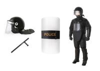 China Safety Police And Tactical Gear / Police Riot Suit Protective Helmet And Shield for sale