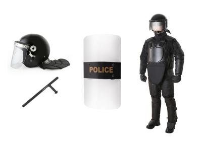 China Safety Police And Tactical Gear / Police Riot Suit Protective Helmet And Shield for sale
