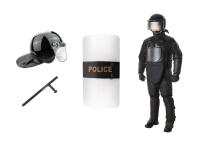 China Police Riot Gear Body Armor Helmet Shield Stick , Military Riot Control Equipment for sale