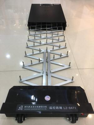 China Remote Control Roadblock Used For Tire Deflation Device , Stainless Steel Nail for sale