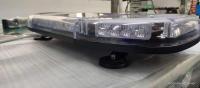 China 58cm Length Mini Led Light Bar With Speaker Siren Inside, With Magnet Fixation for sale