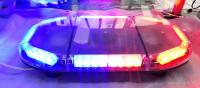 China 58cm Length Mini Led Light Bar With Speaker Siren Inside, With Magnet Fixation for sale