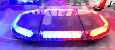 China 58cm Length Mini Led Light Bar With Speaker Siren Inside, With Magnet Fixation for sale