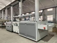 China Stainless Steel Brushing Machine For Metal Label / Signs / Stickers / Nameplates for sale