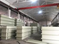 China Chemical Electroplating PP Tank Polypropylene Welded Plating Tanks for sale