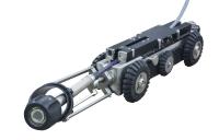 China Lateral Launch Mainline / Branch Sewer / Drain Pipe Video Camera Inspection Crawler for sale