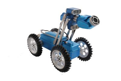 China IP68 Waterproof CCTV Pipe Inspection Equipment Crawler Robot For Inspecting The Boiler for sale