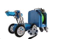 China Robotic CCTV Pipe Inspection Equipment With Lightweight Manual Cable Reel for sale