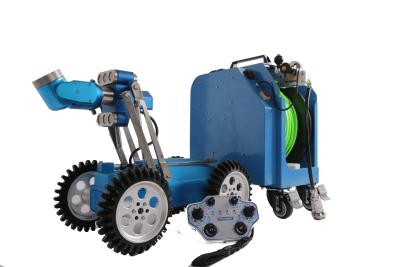 China Robotic CCTV Pipe Inspection Equipment With Lightweight Manual Cable Reel for sale
