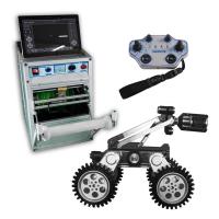 China 360 Degree CCTV Pipe Inspection Equipment With Motorized Pan / Til / Zoom Camera Head for sale