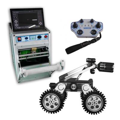 China 360 Degree CCTV Pipe Inspection Equipment With Motorized Pan / Til / Zoom Camera Head for sale