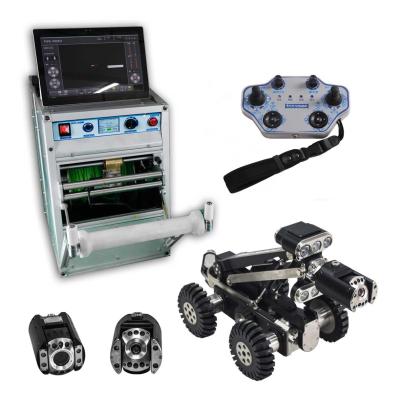 China Remote Camera Control CCTV Pipe Inspection Equipment Operating Temperature 0-50°C for sale