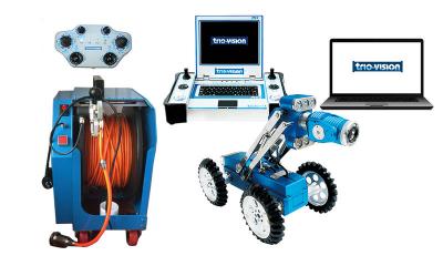 China Lightweight CCTV Pipe Inspection Equipment With Wireless Control for sale