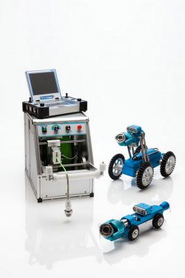 China Wireless Control Pipe Crawler Robot With High Definition Camera Real Time for sale