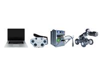 China 600mm CCTV Pipe Inspection Equipment Automatic drum 300m cable Remote control for sale