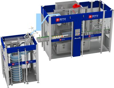 China SPC-650 High-Speed Sleeve Labeling Machine 24000-60000 BPH with 26KW Power and Steam Shrinkage System for sale
