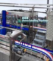 China SPC-650 High-Speed Sleeve Labeling Machine 24000-60000 BPH with 26KW Power and Steam Shrinkage System for sale